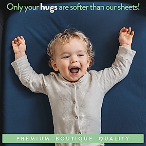 Bassinet Fitted Sheets for Chicco LullaGo Anywhere, Baby Bjorn Cradle and 14 x 29 Mattress Pad – Snuggly Soft 100% Jersey Cotton – Light + Dark Sage Green – 2 Pack