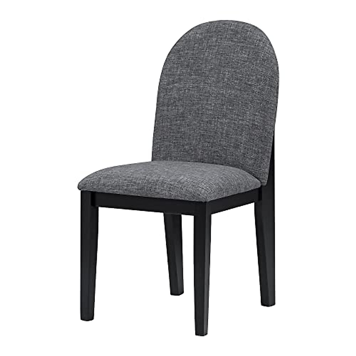 GLORHOME 6-Piece Modern Style Set | Faux Marble Table | 4 Upholstered Dining Chairs & 1 Bench | Contemporary Design | Gray, Gray12