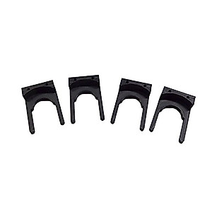 Wine Glass Holders Mounts Under Cabinet or Shelf Set of 4