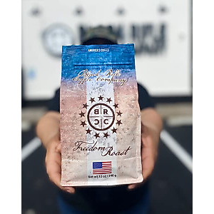 Black Rifle Coffee Company Freedom Roast, Medium Roast Ground Coffee, 12 OZ Bag