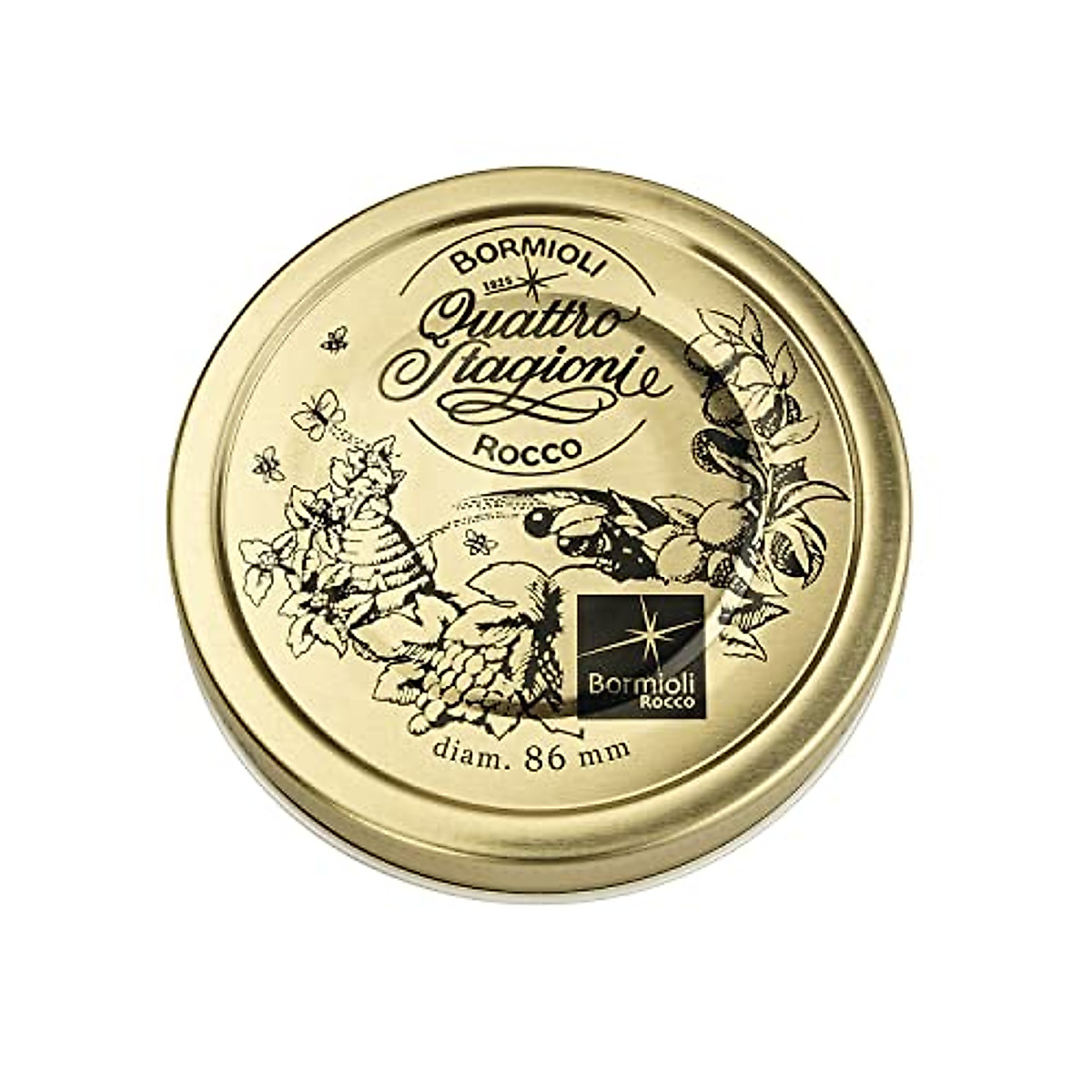 Bormioli Rocco Quattro Stagioni Replacement Lids - #86 (3.38") - Set of 2