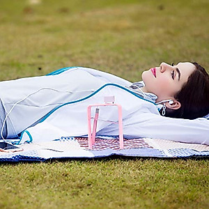 MoChic Flat Water Bottle Travel Flask Portable Travel Mug BPA Free A5 Water Bottle for Sports Camping Gym Fitness Outdoor 13oz Fit in Any Bag (Pink)…