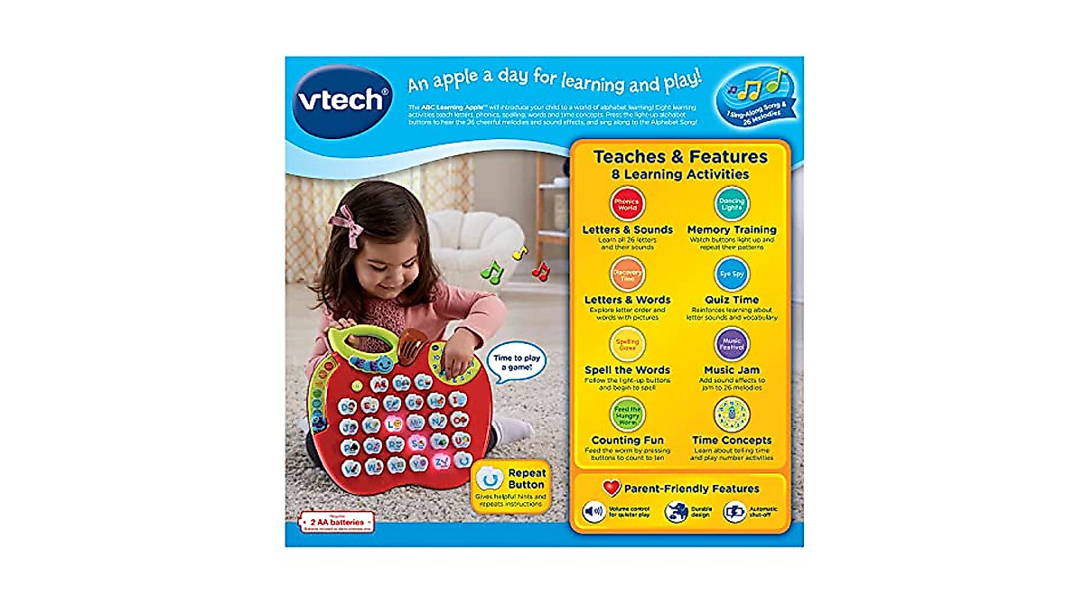 VTech ABC Learning Apple | Fun Letters, Phonics & Skills