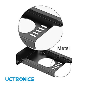 UCTRONICS SATA to USB 3.0 Adapter Cable, SSD Mounting Plate for 2.5" SSD, Compatible with Raspberry Pi 1U Rackmount, USB Cable and USB Keystone Jack