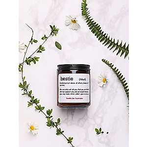 Bestie Definition Candle Best Friend Birthday Gift Funny Gift Candles Gifts for BFF, Work Bestie