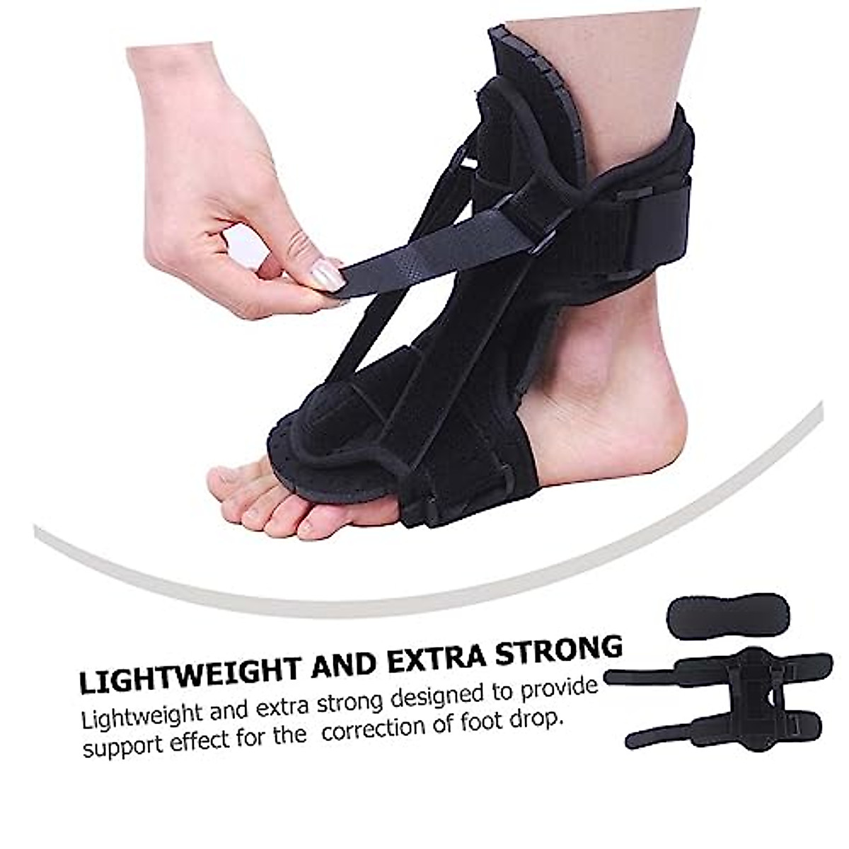 Healvian Foot Drop Orthotics Plantar Fasciitis Splint Night Splints Plantar Fasciitis Brace Foot Brace for Plantar Fasciitis Plantar Fasciitis Night Sock Ankle Splint Home Accessory Strap