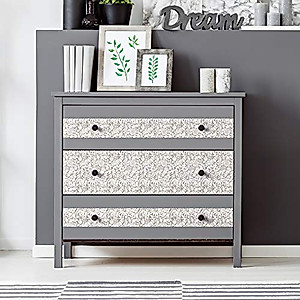 Con-Tact Brand Creative Covering, Self-Adhesive Shelf Liner, Multi-Purpose Vinyl Roll, Easy to Use and Apply, 18'' x 20', Batik Taupe