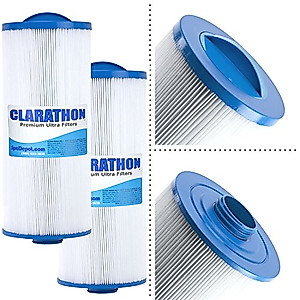 Clarathon Replacement for Jacuzzi J-300 Series 6000-383 6540-383 Hot Tub Spa Filters, 2-Pack