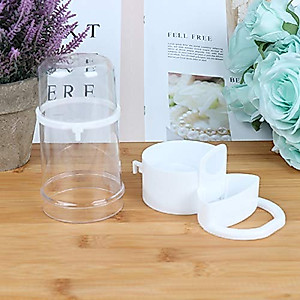 Ipetboom Rabbit Food Rabbit Food Rabbit Food Rabbit Food Water Feeder Pet Cage Suspended Water Dispenser Hanging Automatic Small Animal Water Bottle Bowl for Bunny Chinchilla Hedgehog Ferret Hamster