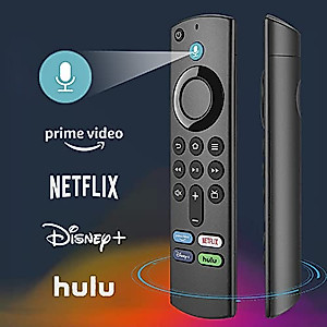 Voice Remote (3rd Gen) Compatible with Fire TV Stick 4K, Fire TV Stick (2nd & 3rd Gen), Fire TV Cube (1st & 2nd Gen), Fire TV (3rd Gen), Fire TV Stick Lite, 2021 Release