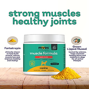 MYOS Muscle & Joint Powered by Fortetropin with Green Lipped Mussel 396g (198 gr)