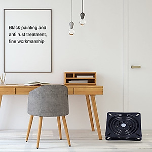 7“ Lazy Susan Turntable Bar Stool Swivel Plate Automatic Rebound Stool Rotating Base Chair Turntable Base for Home Bar Office Furniture Replacement