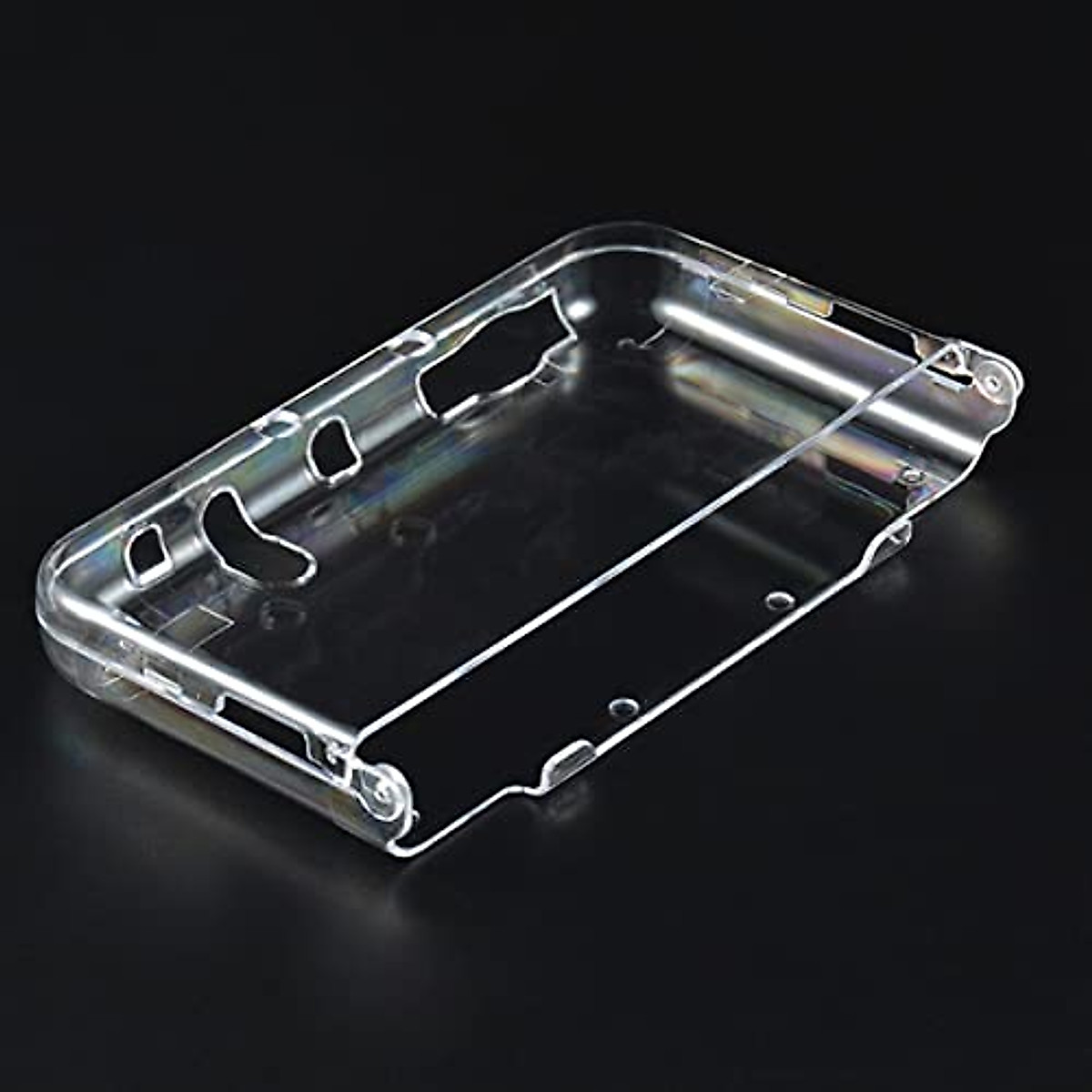 New 3DS XL Case - VSEER Ultra Clear Crystal Transparent Hard Shell Protective Case Cover Skin for New 2015 Nintendo 3DS XL LL - [Hinge Design]