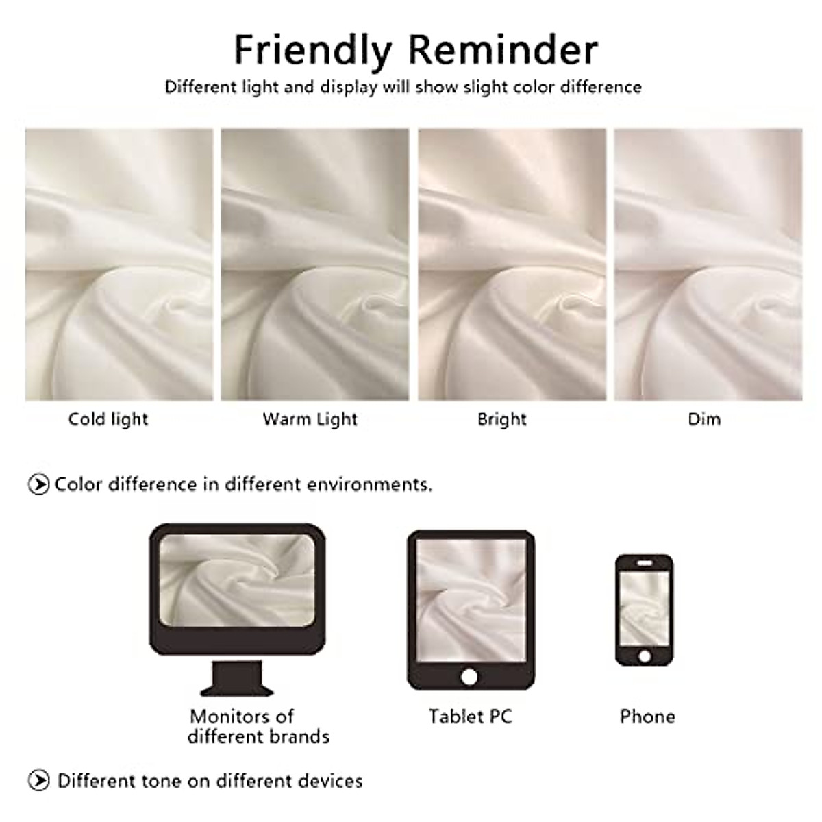 Silk Pillowcase for Hair and Skin,Mulberry Silk Pillow Cases Standard Size,Anti Acne,Cooling,Beauty Sleep,Both Sides Natural Silk Satin Pillow Covers with Hidden Zipper,Gifts for Women Men,White