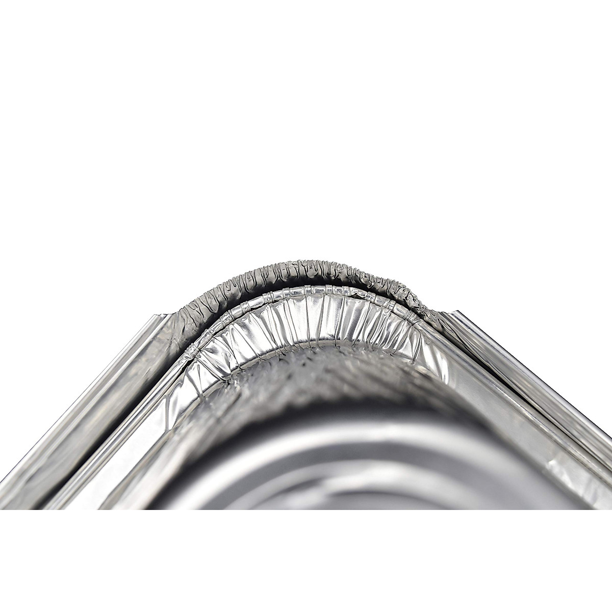 (35 Pack) Premium Lids for Chafing Pans 9" x 13" Half Deep Pans l Top Choice Disposable Heavy Duty Aluminum Foil Tin Pan Lid Perfect for Roasting Potluck Catering Party BBQ Baking Cakes Pie