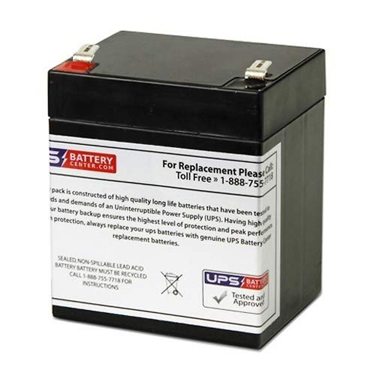 BE425M - UPSBatteryCenter Compatible Replacement Battery for APC Back UPS 425