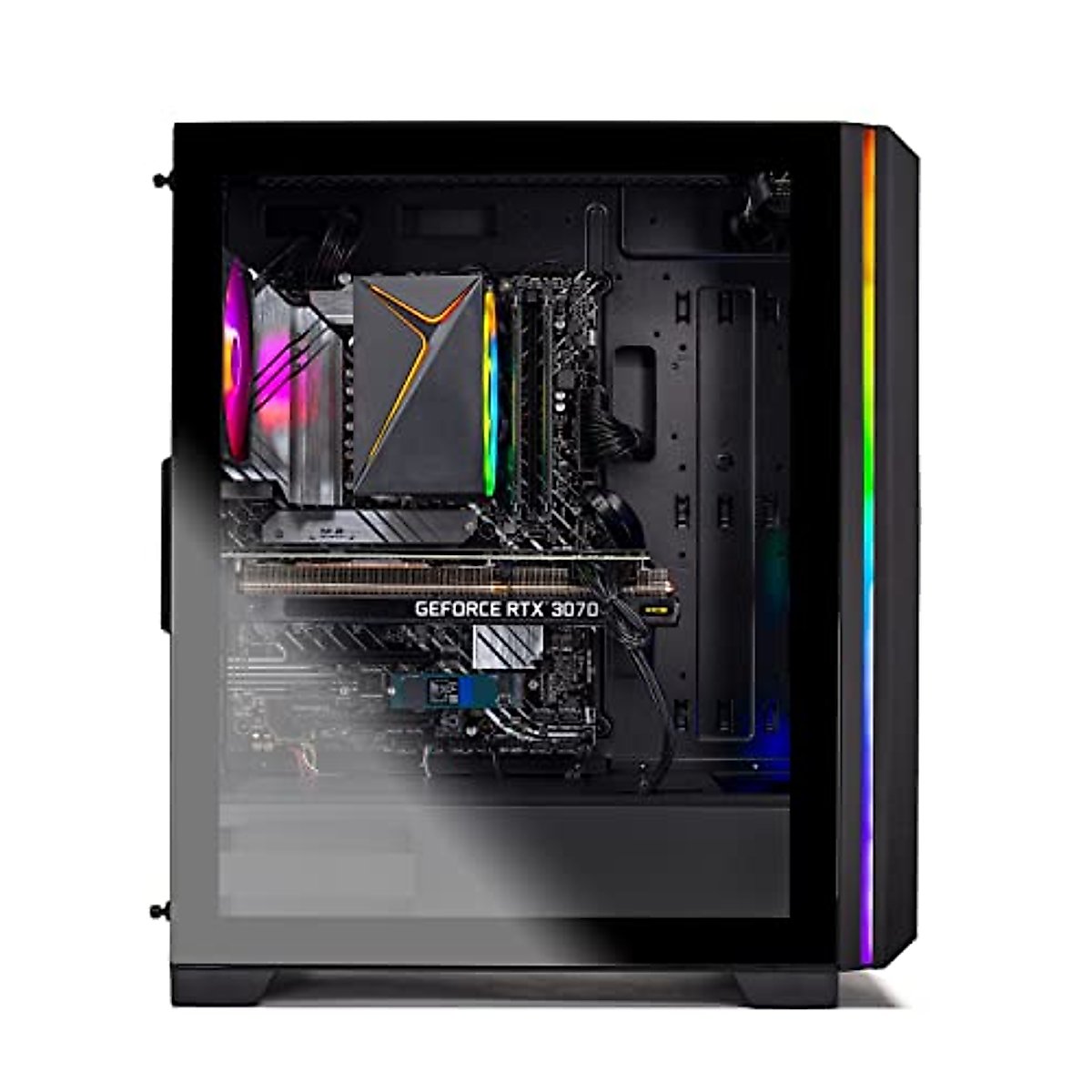 Skytech Chronos Gaming PC Desktop – INTEL Core i7 12700K 3.6 GHz, RTX 3080, 1TB NVME SSD, 32G DDR5, 750W GOLD PSU, AC Wi-Fi, Windows 10 Home 64-bit