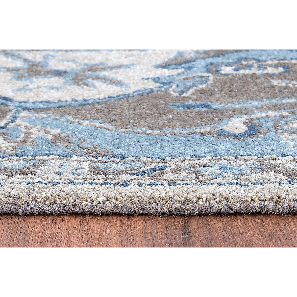 Allen Home Wool Area Rug | Nicol Natural Traditional Decorative Carpet | Area Rugs Suitable for Living Room, Bedroom, Dining Room | 100% Wool | 100% Cotton Backing | 9’ x 12’ |