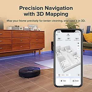 roborock Q5 Robot Vacuum Cleaner, Strong 2700Pa Suction, Upgraded from S4 Max, LiDAR Navigation, Multi-Level Mapping, 180 mins Runtime, No-go Zones, Ideal for Carpets and Pet Hair
