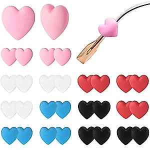 iGeyzoe 15 Pairs Silicone Eyeglasses Retainer, Eyewear Ear Grip Ear Hooks Anti-Slip Holder Eyeglasses Stoppers Temple Tips For Eyeglasses, Sunglasses, Reading Glasses