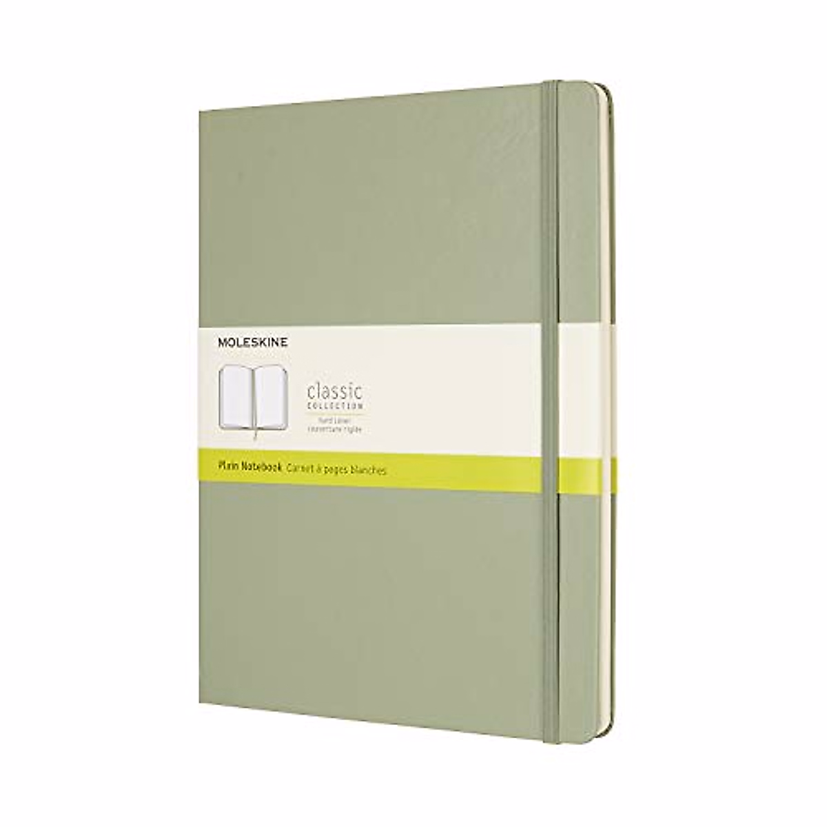 Moleskine Classic Notebook XL Plain Willow Green Hardcover (8055002855150)