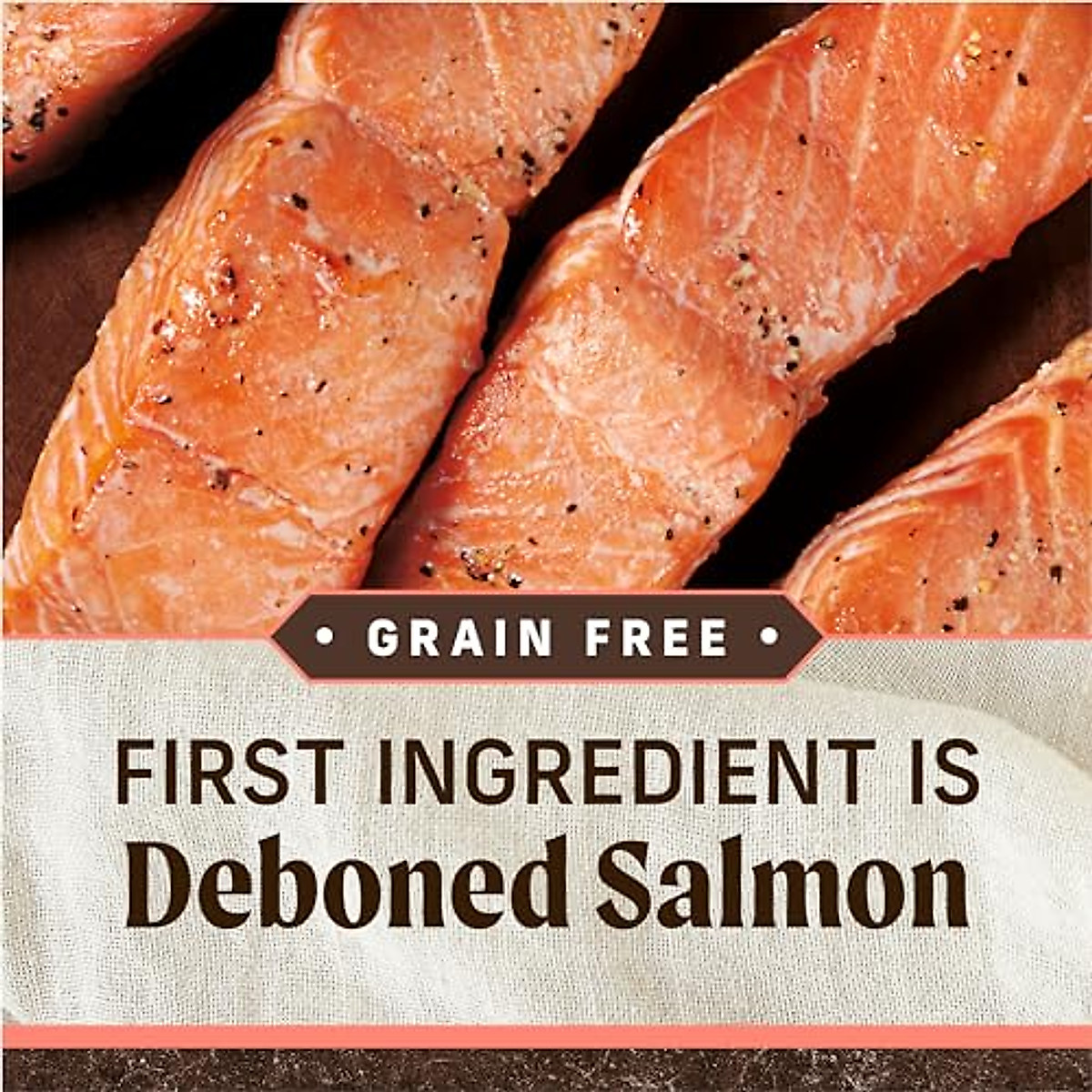 Merrick Premium Grain Free Dry Adult Dog Food, Wholesome And Natural Kibble With Real Salmon And Sweet Potato - 4.0 lb. Bag