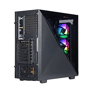 Velztorm Black Gladio CTO Gaming PC (Liquid Cooled AMD Ryzen 9 5900X, 32GB DDR4, 1TB PCIe SSD + 2TB HDD (3.5), GeForce RTX 3070 8GB, AC WiFi, 750W PSU, RGB Light, Win10H)