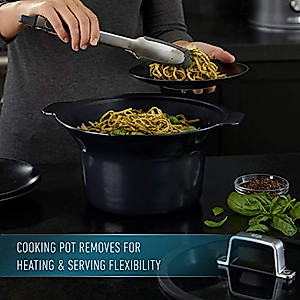 Calphalon Slow Cooker with Digital Timer and Programmable Controls, 5.3 Quarts, Stainless Steel
