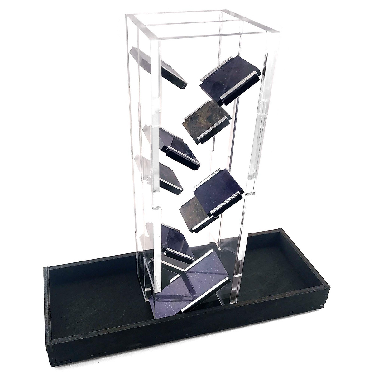 C4Labs Colour Lux Dueling Dice Tower – Battling Colors (Stardust/Lagoon)