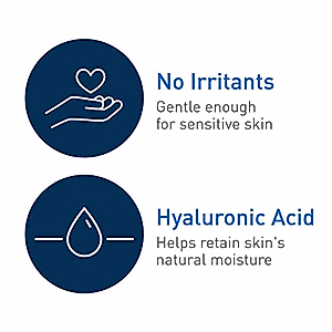 CeraVe Moisturizing Cream with Pump 16 oz Daily Face and Body Moisturizer for Dry Skin