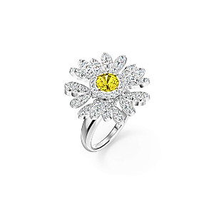 Swarovski Eternal Flower Ring Cz White 2 8