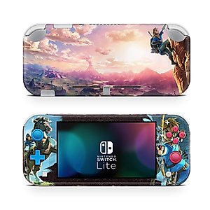 Breath of The Wild BotW Game Skin for Nintendo Switch Lite Console
