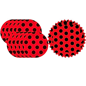 Ladybug Birthday Party Supplies,20 Plates and 20 Napkins, Ladybug Party Dinner Dessert Plate Napkins Birthday Tableware Decorations for Girls