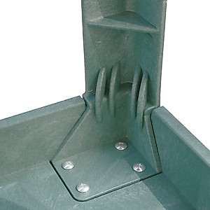 LifeYard Utility Cart, 500 lb. Load Cap. (Black, Tray top)