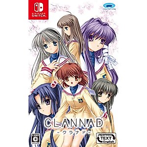 Prototype Clannad For NINTENDO SWITCH REGION FREE JAPANESE VERSION