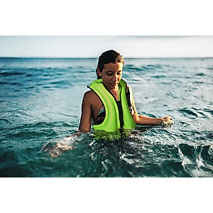 NAXER Inflatable Buoyancy Jackets Vests for Adults Kayak Kayaking Suit 90-200 lbs Easy Snorkeling Swimming Boating Paddleboarding Water Sports