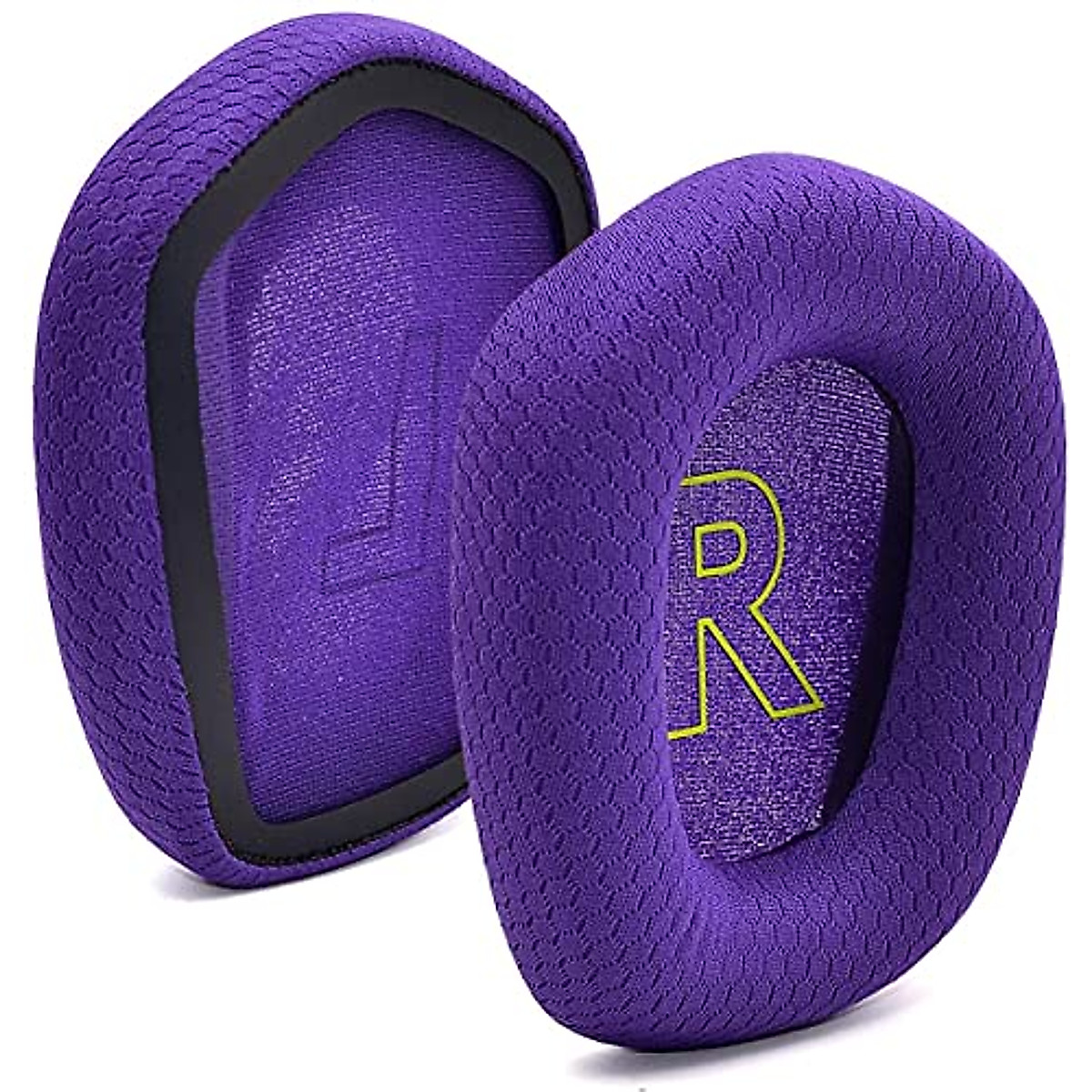 Replacement Ear Pads Ear Cushion Earpads for Logitech G733 G 733 Lightspeed Wireless Gaming Headset, Headphones Earpads with Memory Foam Purple