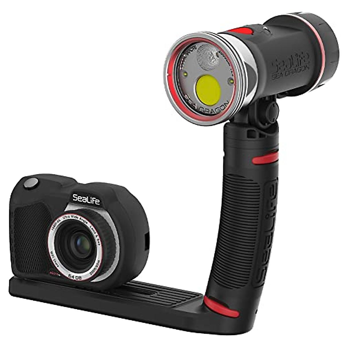 SeaLife Micro 3.0 Pro Dual Beam Set with Sea Dragon 3000SF Pro Dual Beam 3000 COB LED Lumens Photo-Video Light and Micro 3.0 Underwater Camera