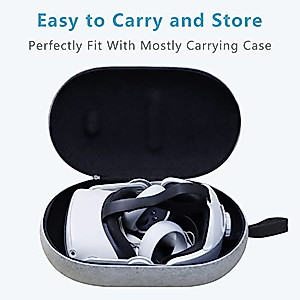 Saqico Head Strap for Oculus Quest 2, 3-in-1 Adjustable Halo Headband, Replacement for Elite Strap, Enhanced Comfort and Gaming Immersion VR Accessories Compatible with Oculus/Meta Quest 2