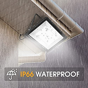 XYCN 3 Pack 100W LED Flood Light, IP66 Waterproof Outside Flood Light, 11500LM Super Bright Outdoor Security Lights, 5000K Daylight White Floodlight for Yard Garden Playground Basketball Court Patio