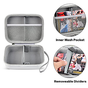 ANKHOH Baseball Football Card Holder Case Compatible with Topps 2021 Baseball Cards Packs, Sports Cards Protectors Storage Box, 400+ Trading Cards Display Binder for PM/MTG/C.A.H and More Collection