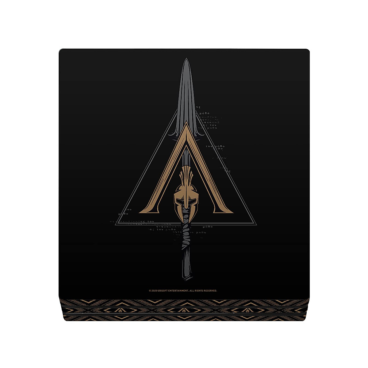 Head Case Designs Officially Licensed Assassin's Creed Crest & Broken Spear Odyssey Artwork Vinyl Sticker Gaming Skin Decal Cover Compatible With Sony PlayStation 4 PS4 Pro Console