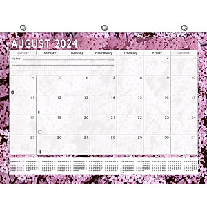 2024-2025 Academic Year 12 Months Student Calendar/Planner for 3-Ring Binder, Desk or Wall (Edition #021)