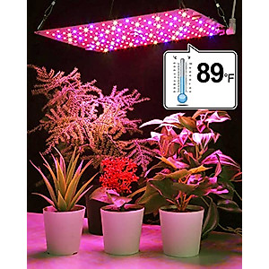 DOMMIA Grow Lights for Indoor Plants, 20W Ultra-Thin Invisible Plant Light, Full Spectrum Led Grow Lamp with 144 LEDs, DIY Assembly Grow Light Strip for Indoor Garden Greenhouse Aquarium Hydroponic