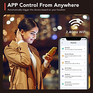 OREiN Smart LED Edison Light Bulb with Remote Control WiFi A19 Vintage Light Bulbs E26 Base 800Lm, 8W 60W Equiv Tunable 2700K-6500K Filament Bulbs Work with Alexa/Google/Aidot APP 4pack+1Romote…