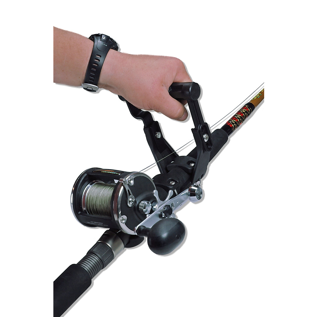 Scotty #420-BK Reel E-Z Rod Handle (Black)