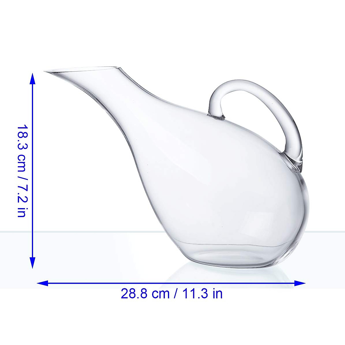 CrystalHouz Crystal Decanter, Medium