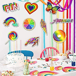 Rainbow Stickers for Kids Rainbow Stickers for Water Bottles LGBTQ Stickers Pack LGBTQ Stickers for Laptop(50 Pcs)