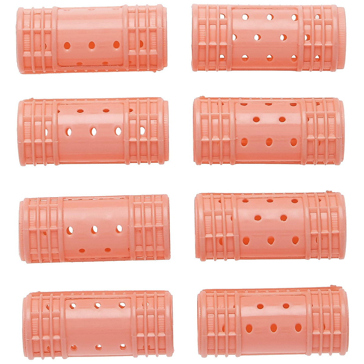 Diane Snap-On Magnetic Rollers Pack of 8 Hair Curlers for Women and Girls, Small, Diameter, Pink, D4719, 8 Count (Pack of 1)