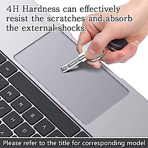 Puccy 2 Pack Touch Pad Film Protector, compatible with Samsung Notebook 9 Pro 15 (NP940X5M / NP940X5N) Series 15" TPU TouchPad Guard Cover （ Not Tempered Glass/Not Screen Protectors）